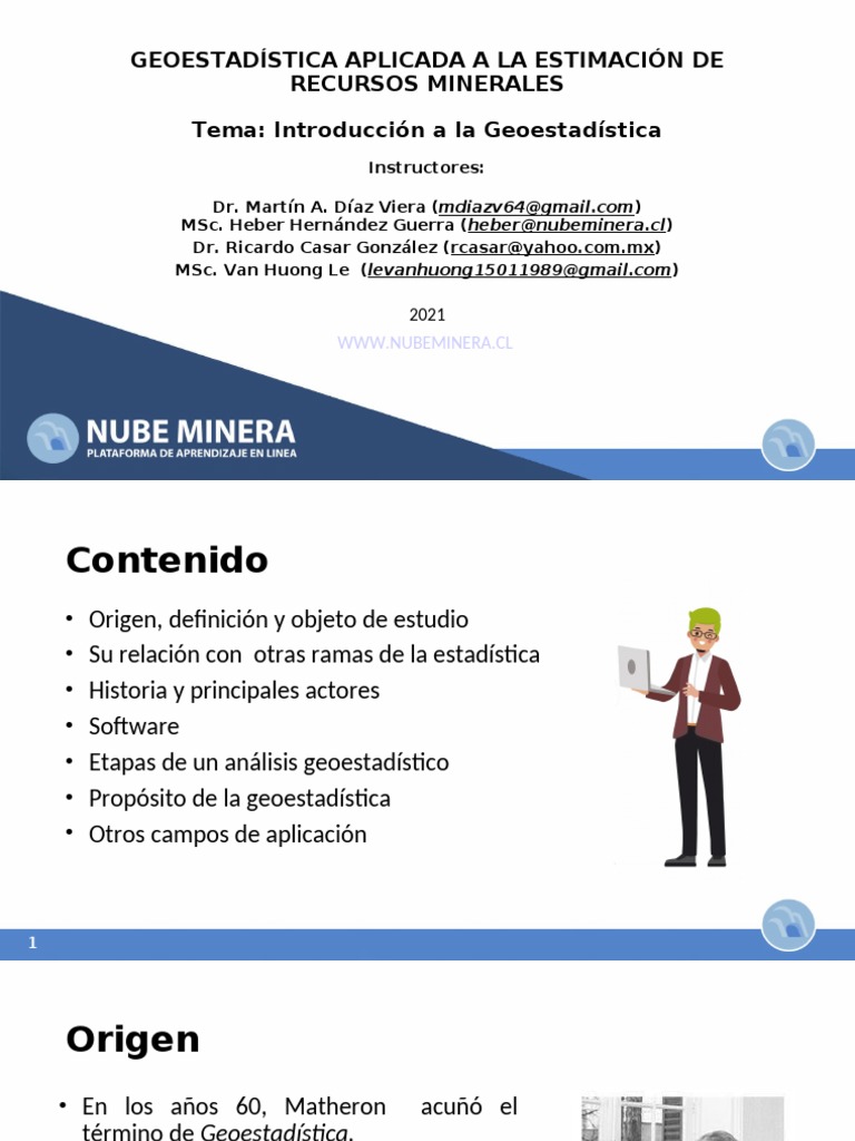 Introducción A La Geoestadística | PDF | Estadísticas | Minería