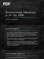 Ley 1420 Ficha Resumen | PDF
