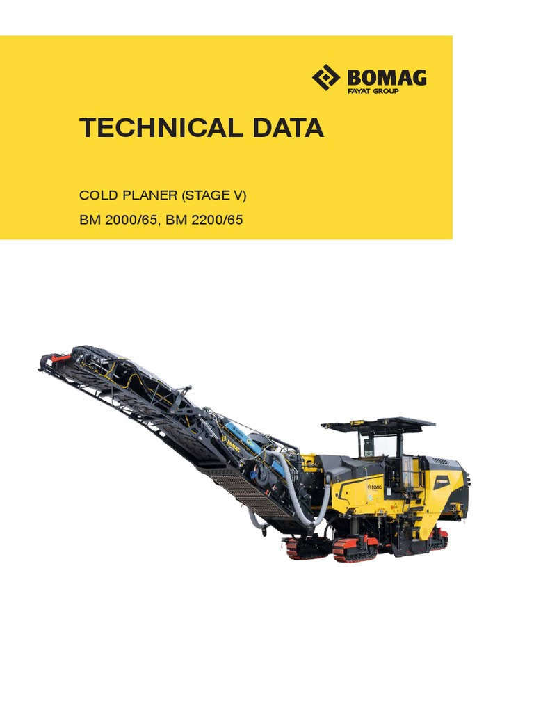 Datasheet BM2000 65 BM2200 65 PRE88700010 SA | PDF | Manufactured Goods ...