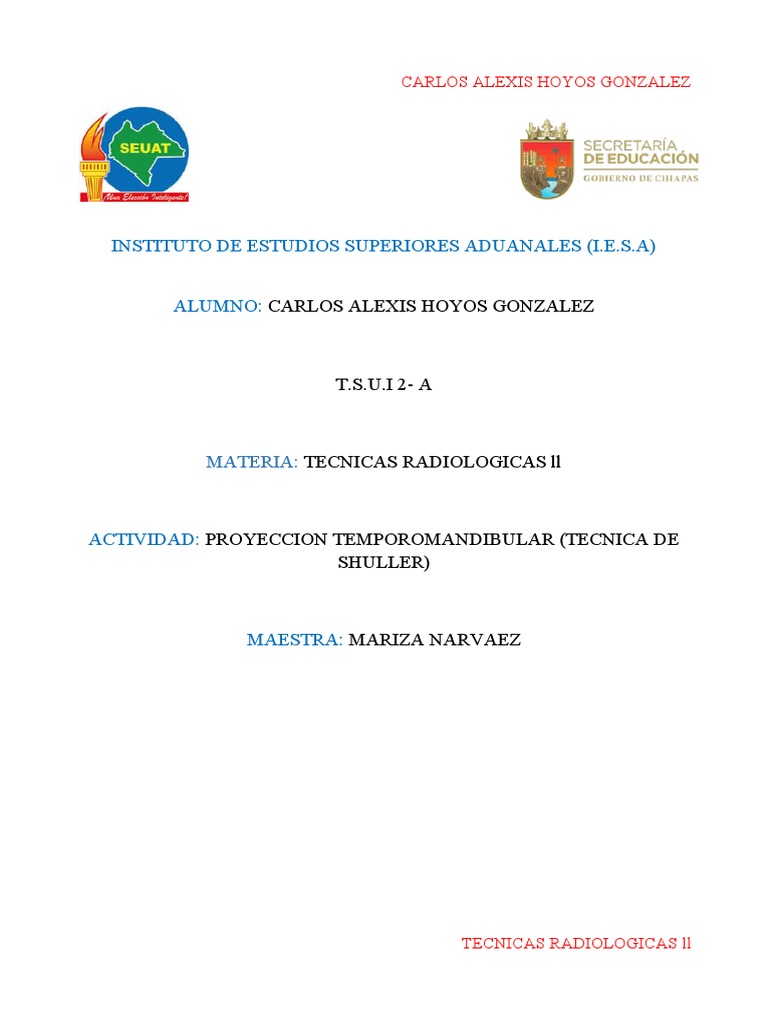 Tecnica de Shuller (Radiologia) | PDF