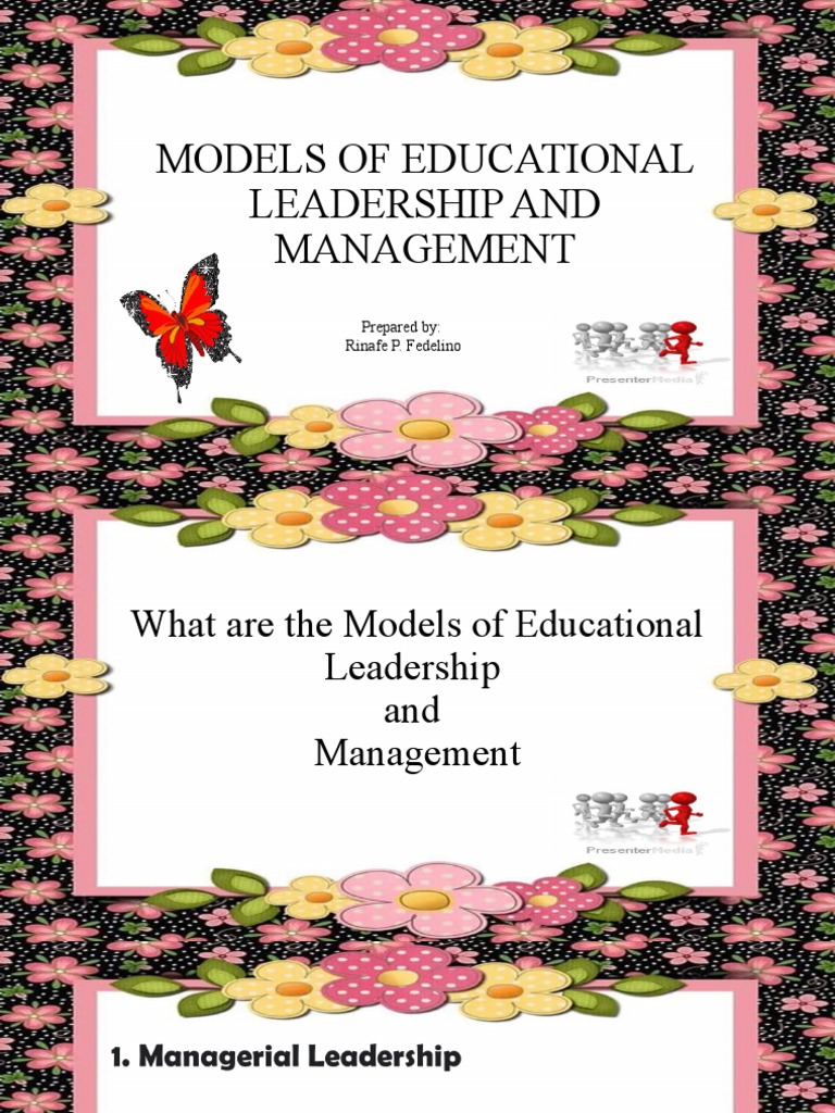 Educational Leadership Models Explained | PDF | Leadership ...