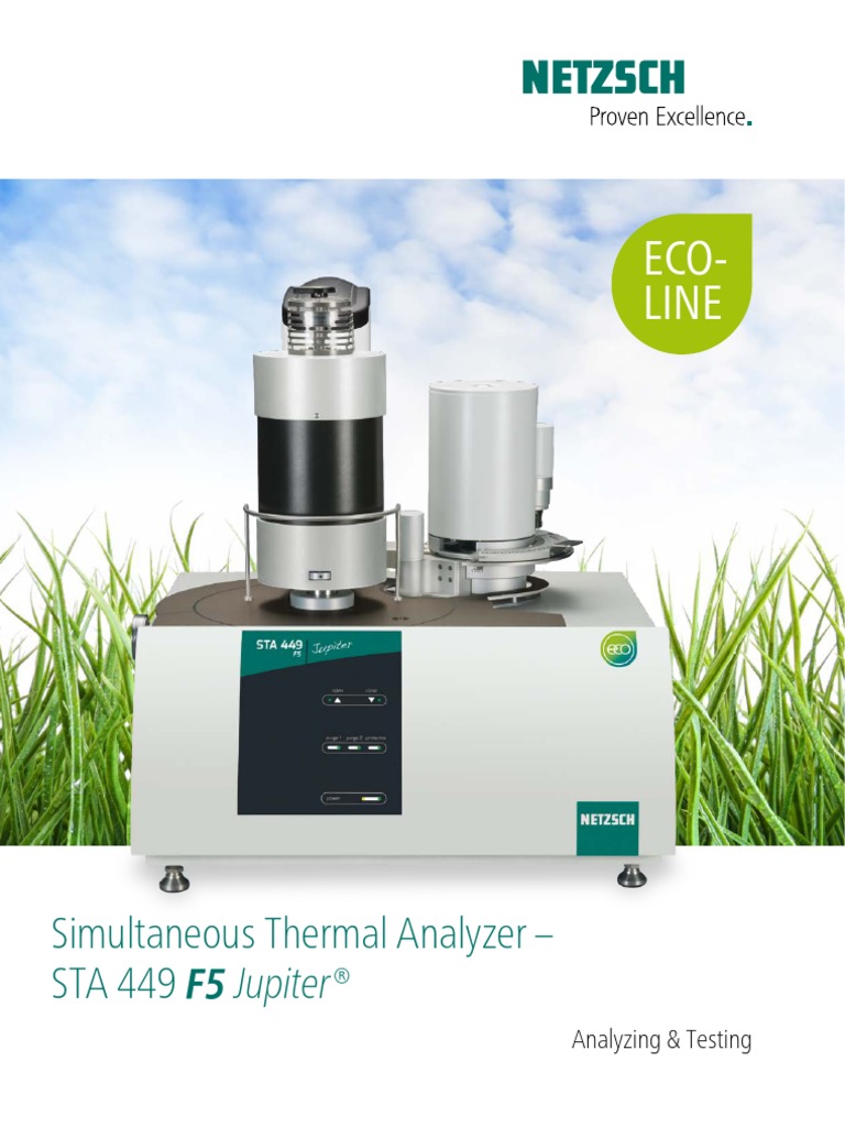 STA 449 F5 Jupiter en Web | PDF | Differential Scanning Calorimetry | Thermal Analysis