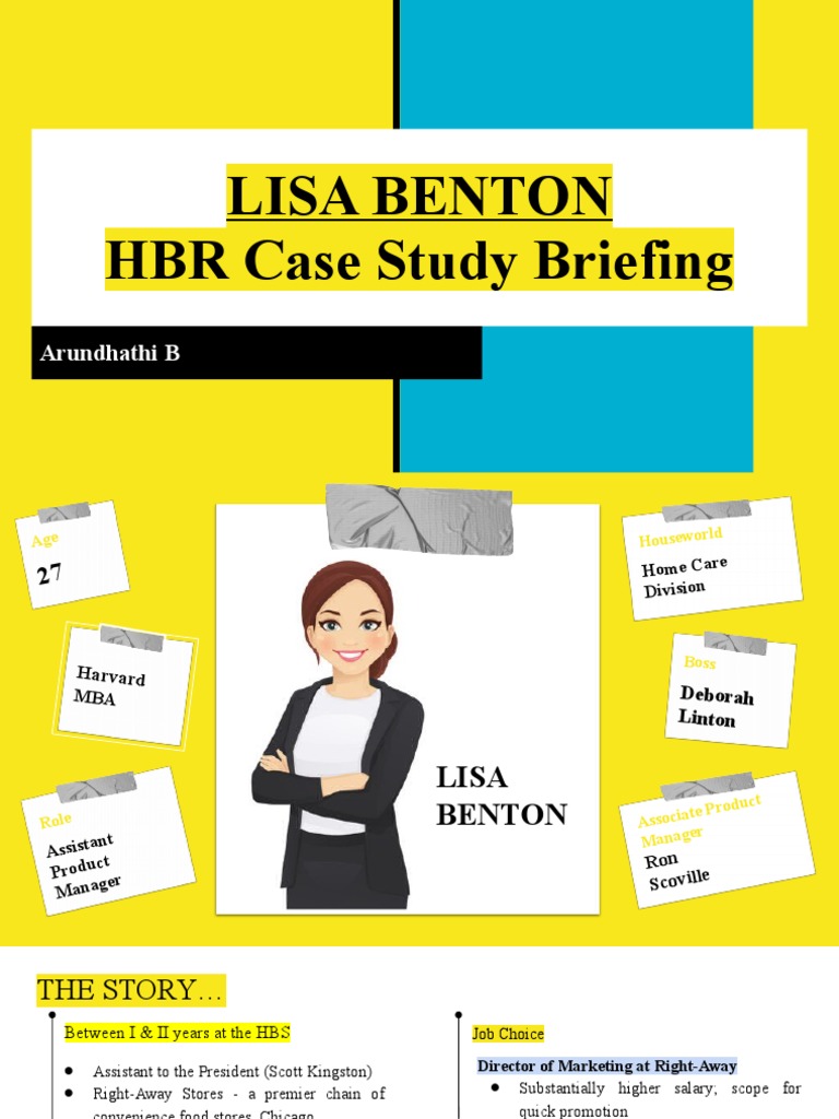 Lisa Benton Case IMT Regular | PDF | Master Of Business Administration ...