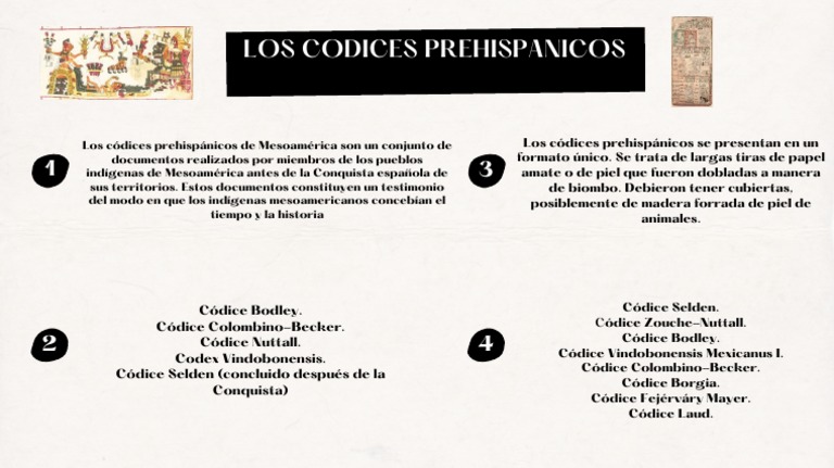 Códices Prehispánicos de Mesoamérica | PDF