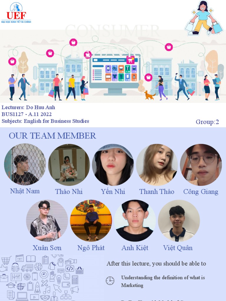 Pink Simple Present Perfect English Grammar Presentation | PDF | Behavior | Consumer Behaviour