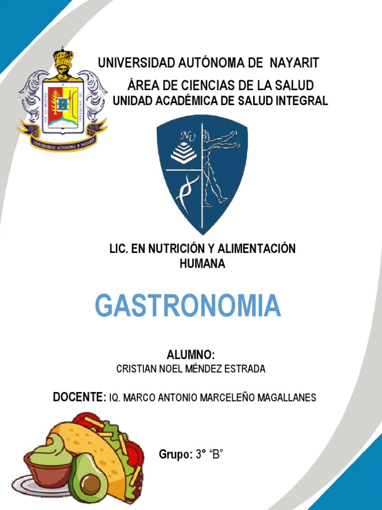 Introduccion A La Gastronomia de Mexico Cristian Noel Mendez Estrada ...