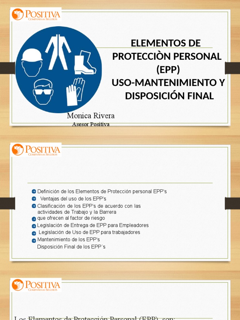 Importancia y Uso de Epp | PDF | Residuos