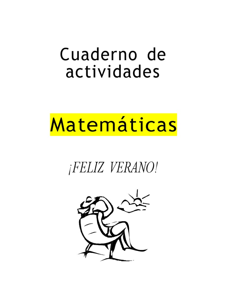 Repaso Verano Matemáticas | PDF