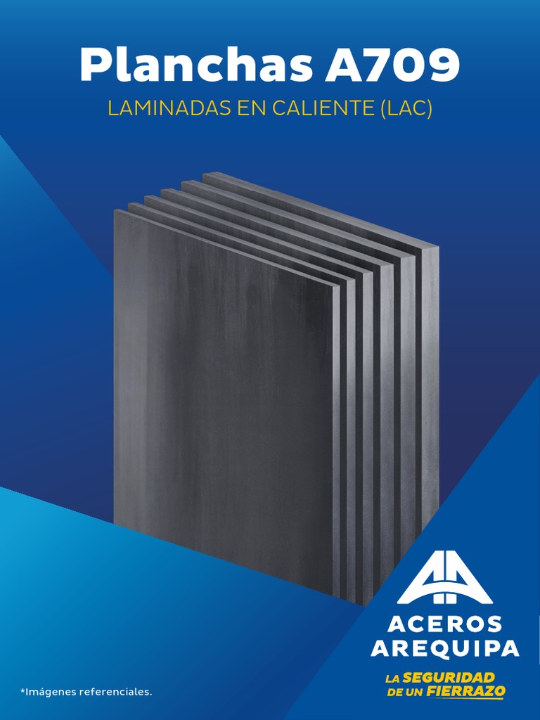 Hoja Tecnica Planchas-A709 | PDF | Rieles | Acero