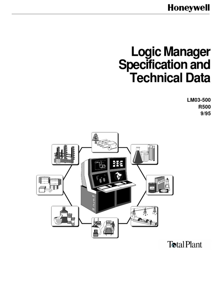 Logic Manager Specification and Technical Data: Detergant | PDF | Input/Output | Programmable ...