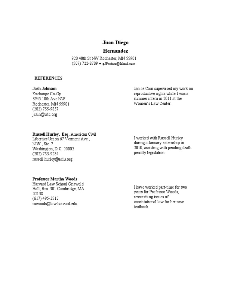 Reference Page Template 101 | PDF