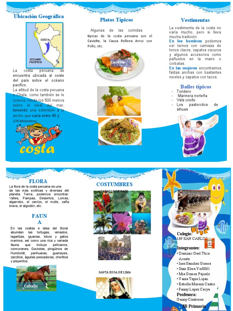 Platos y Tradiciones de la Costa Peruana | PDF