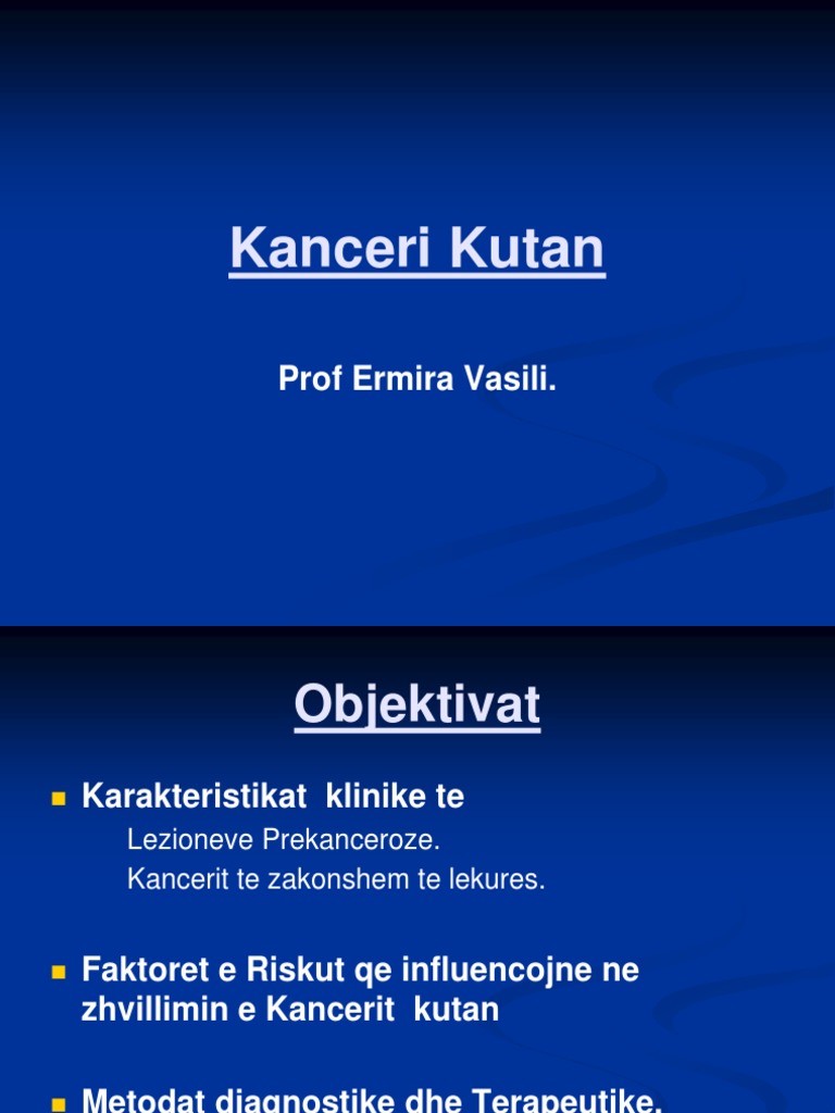 Kanceri I Lekures | PDF