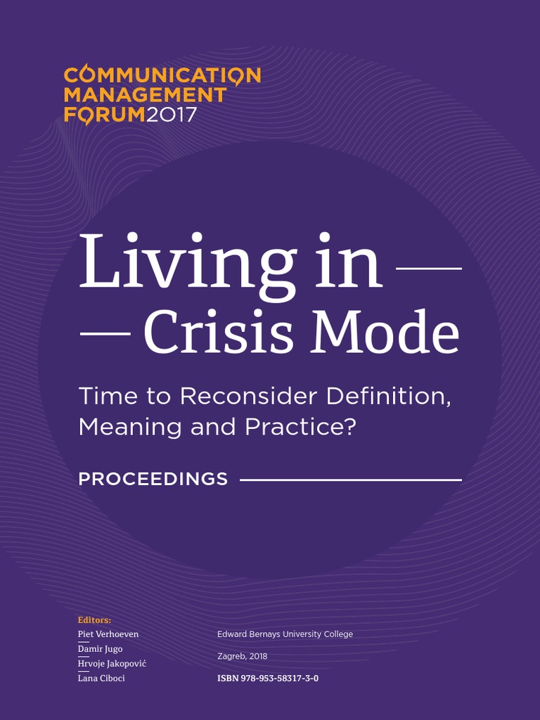 Gazic Gluvacevic Grgas CMF2017 Crisis Communication in Tourism | PDF ...