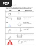 Chapter 12 Solid Geometry 1 | PDF