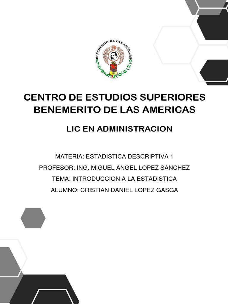 Introduccion A La Estadistica | PDF | Nivel de medida | Muestreo (Estadísticas)