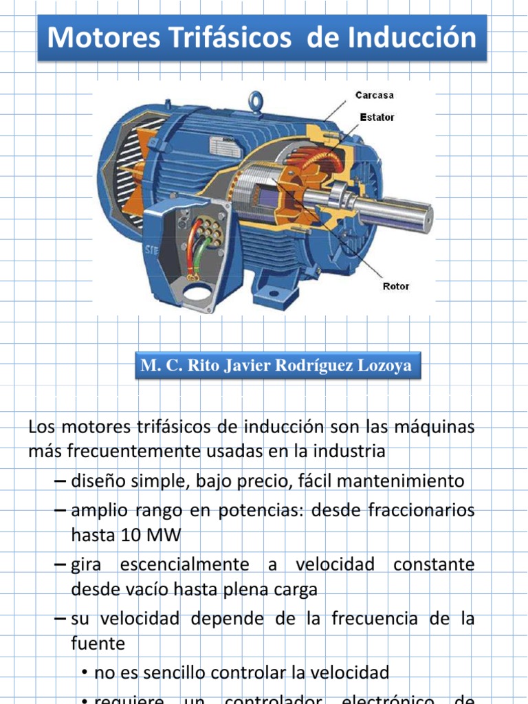 Motores Trifasicos de Induccion | PDF | Ingenieria Eléctrica | Electricidad