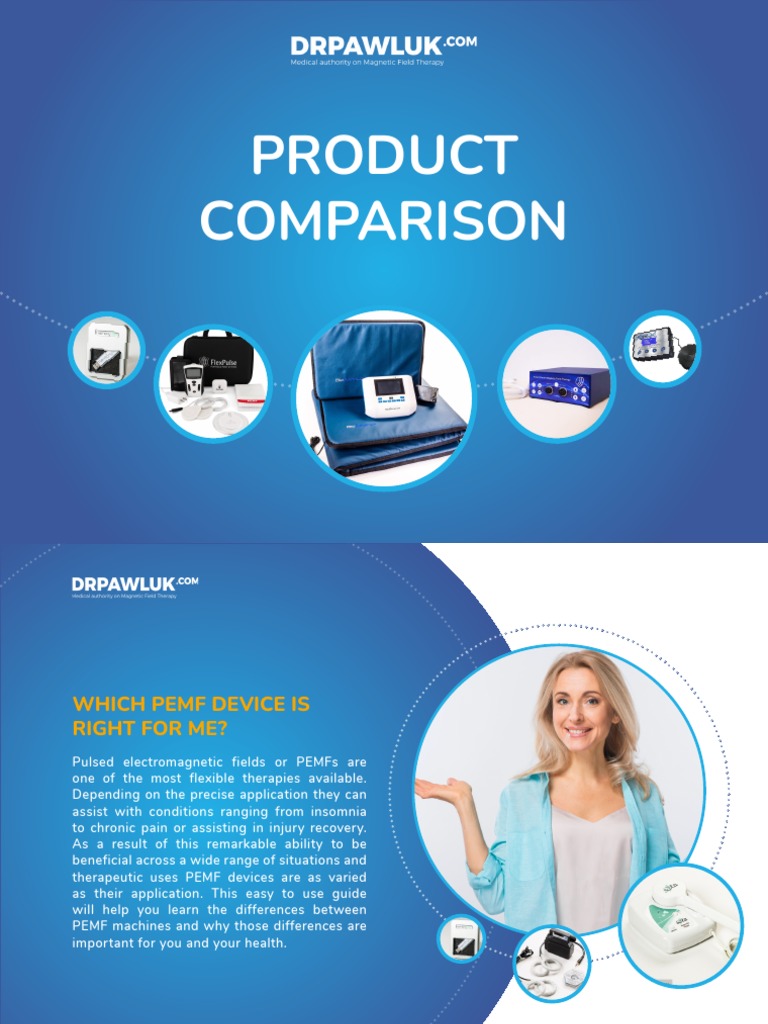 PEMF Product Comparison | PDF | Frequency | Hertz