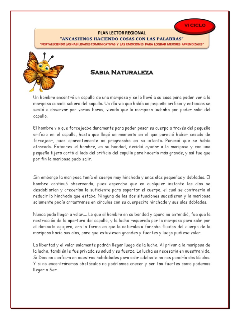 Texticón #9 - Ciclo Vi | PDF | Mariposa