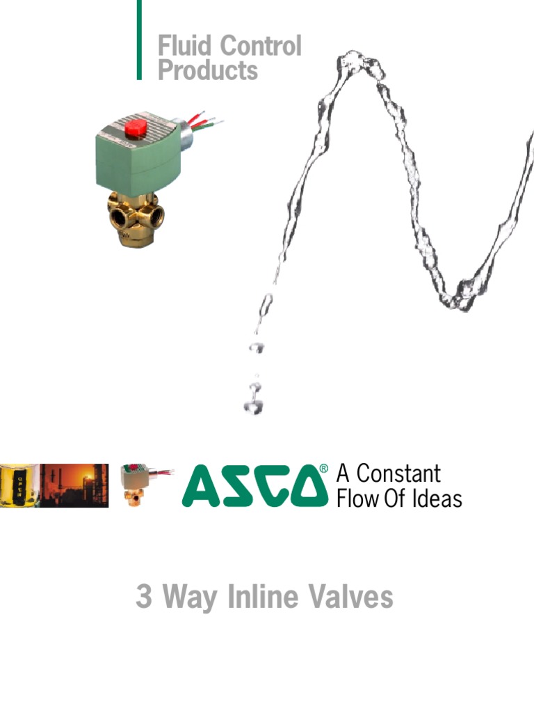 Asco 3 4 Way | PDF | Valve | Alternating Current