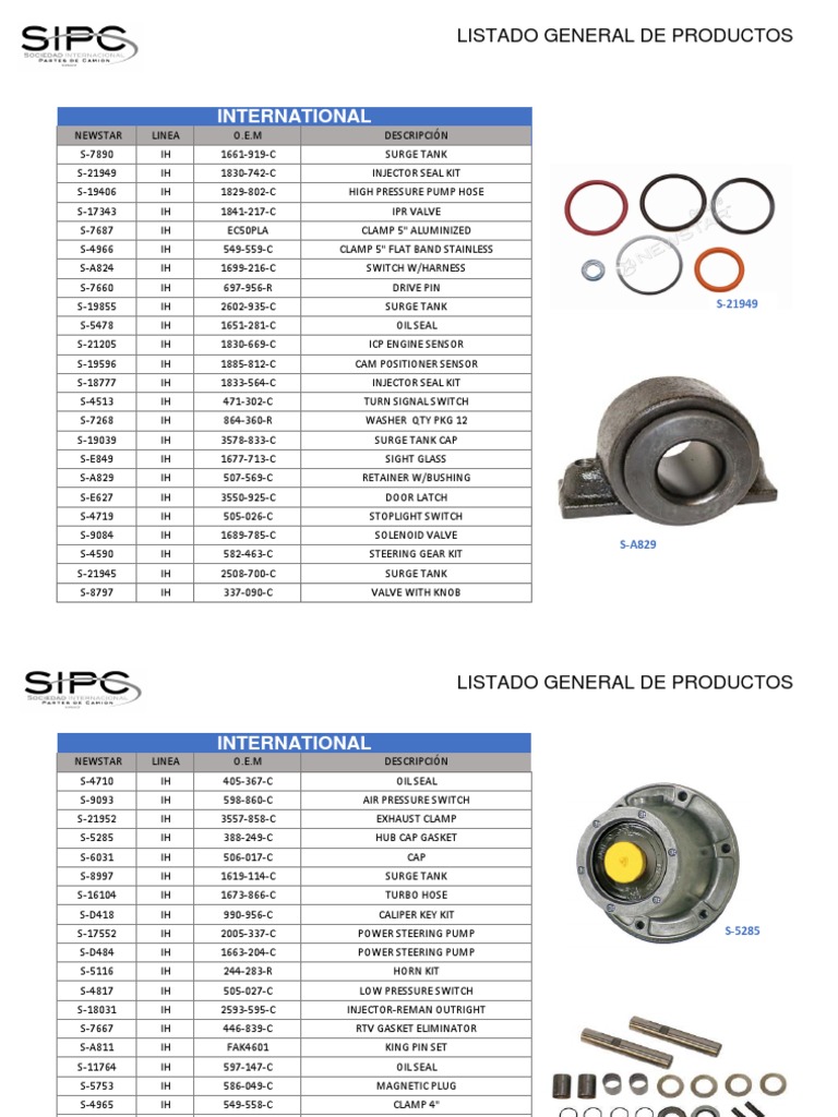 Reemplazo International | PDF | Pump | Throttle