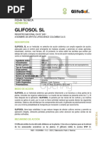 Ficha Técnica del Herbicida Glifosol | PDF | Fotosíntesis | Biosíntesis