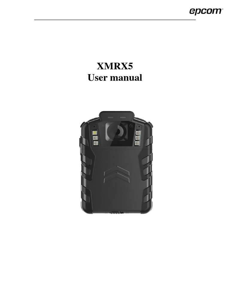 XMRX5-User Manual | PDF | Camera | Video
