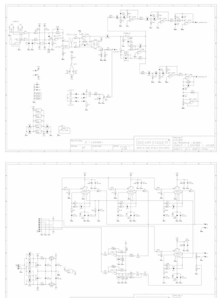 Behringer b300 | PDF
