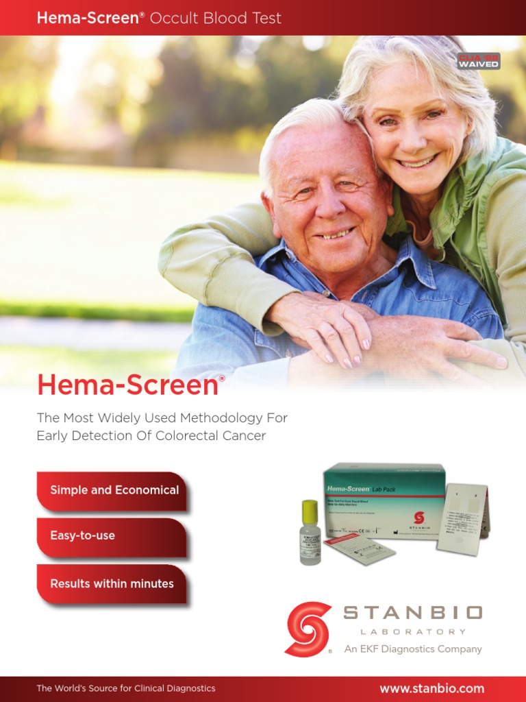 Hema Screen Product Sheet RSS0004.02 DAR 14.0963 | PDF | Colorectal ...