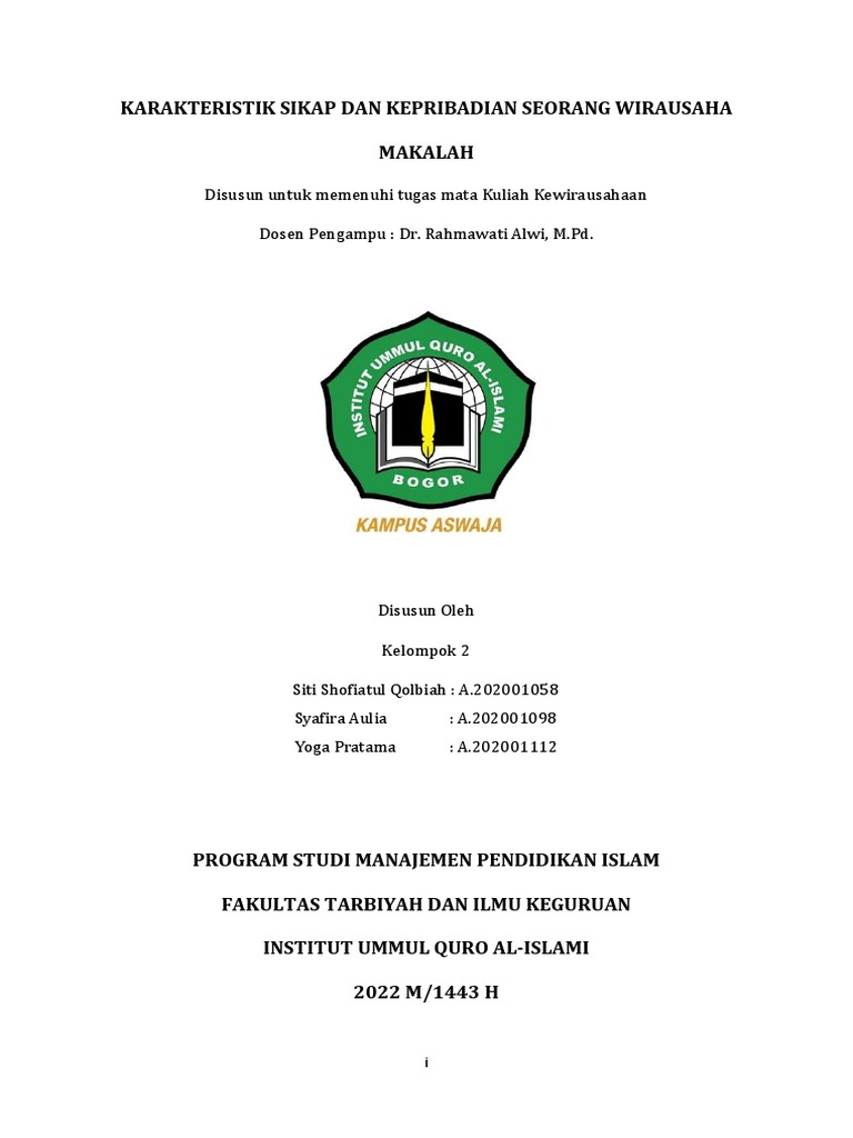 Kel.02 Kewirausahaan | PDF