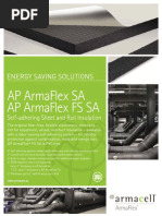 AP-ArmaFlex - Technical Datasheet - En-In | PDF | Duct (Flow) | Thermal ...