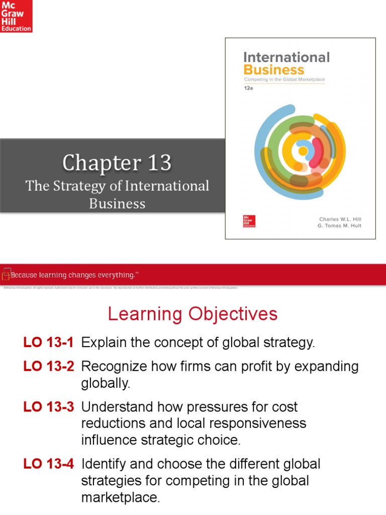 Chapter13 Hill IB12e | PDF | Strategic Management | Profit (Economics)