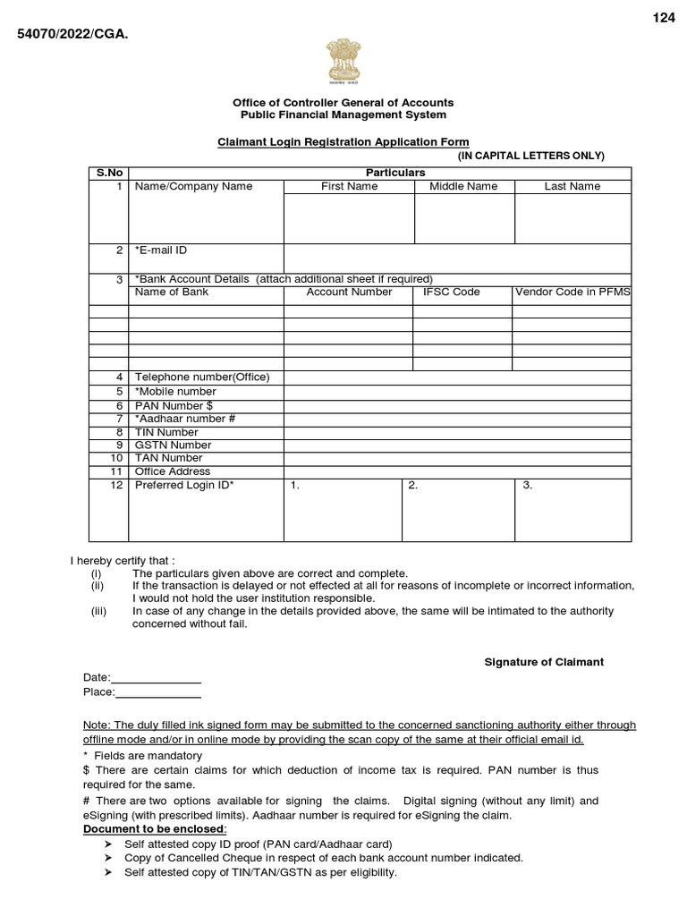 Claimant Login Registration Form | PDF | Computing | Payments