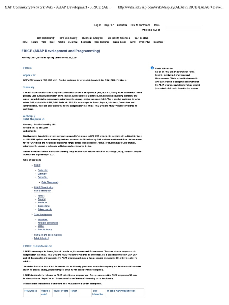 Faqs Ricef | Interface (Computing) | Object (Computer Science)