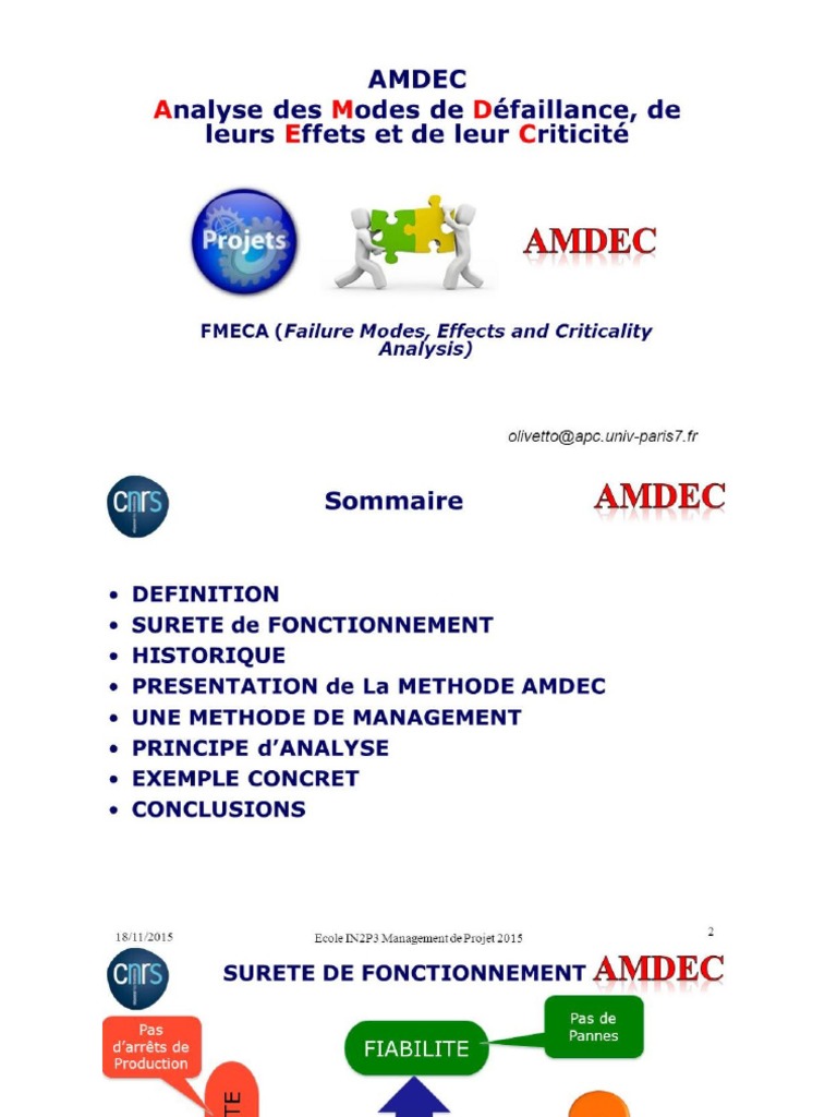 AMDEC | PDF