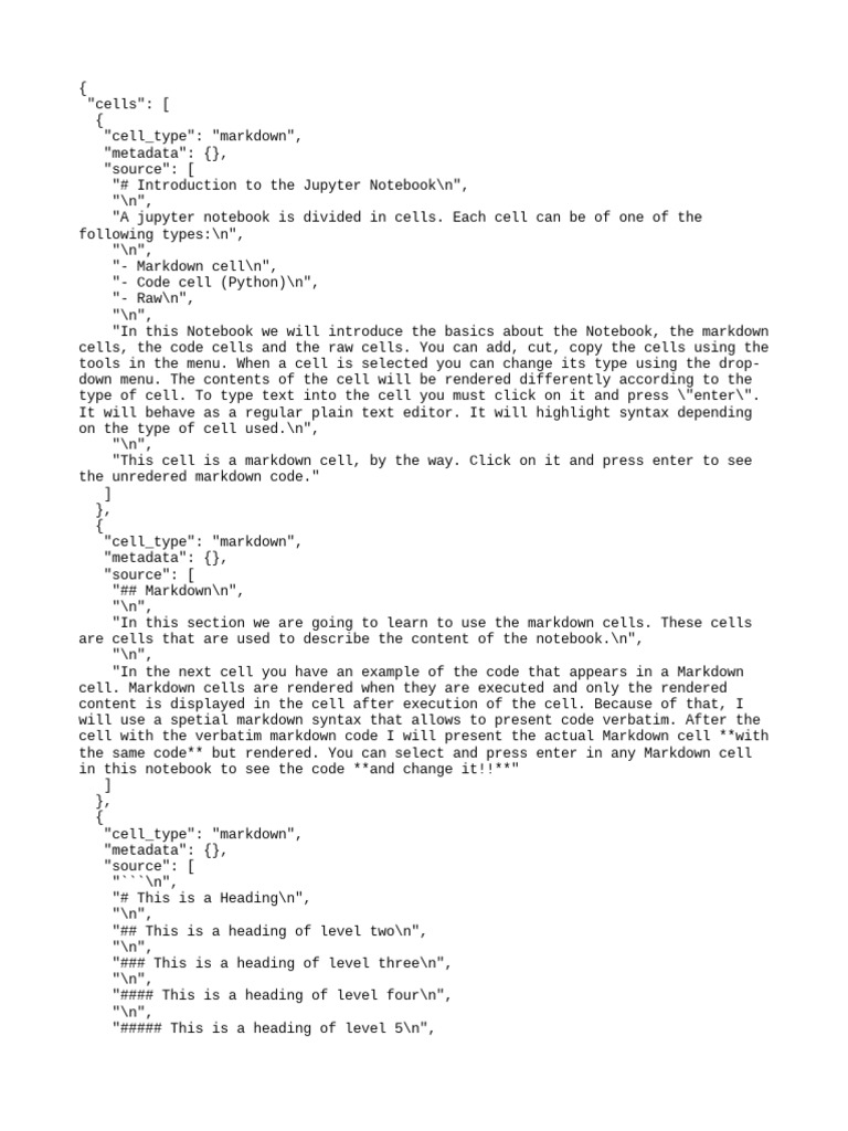 2 Introduction - Ipynb | PDF | Notation | Text