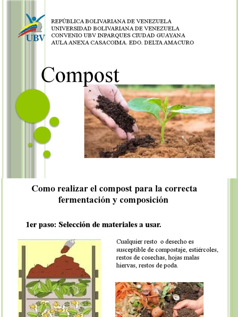 Compost | PDF | Compost | Agricultura
