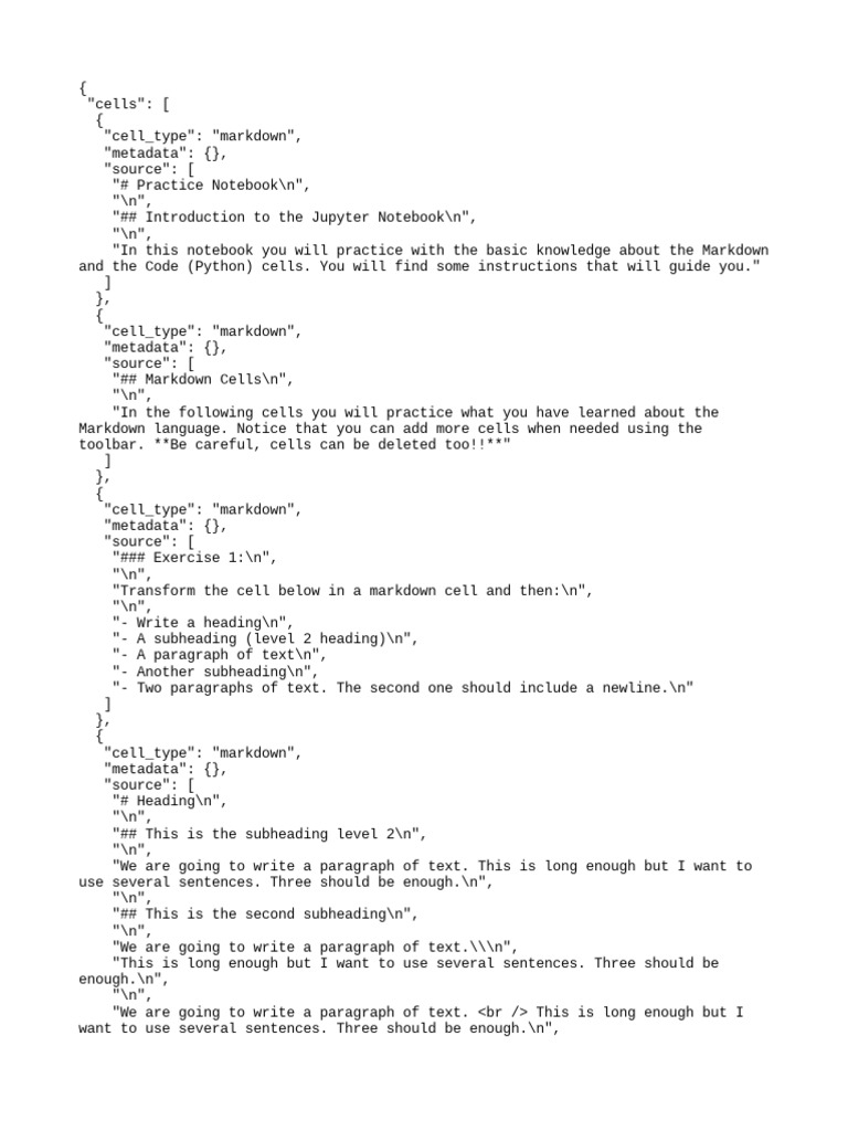 4 Practice Introduction Solutions Ipynb Pdf String Computer Science Paragraph
