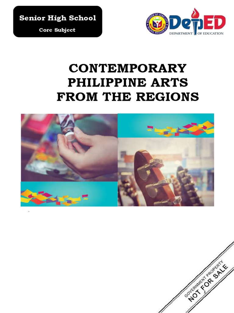1st Quarter Module 1 On Contemporary Philippine Arts From The Regions