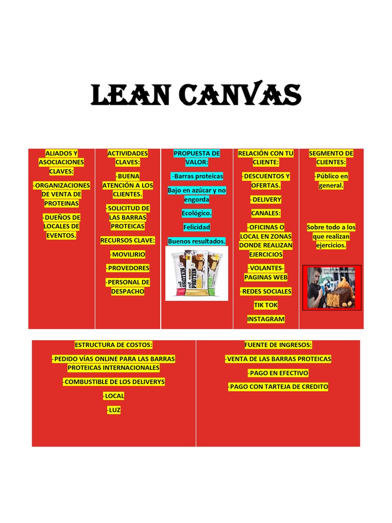 Lean Canvas | PDF