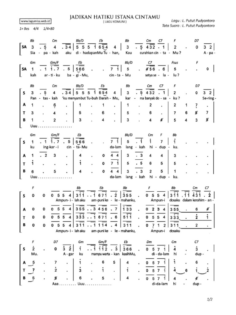 Jadikan Hatiku Istana CintaMu | PDF