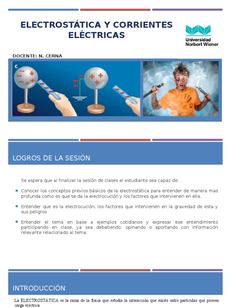Electrostatica y Corrientes Electricas | PDF | Carga eléctrica ...