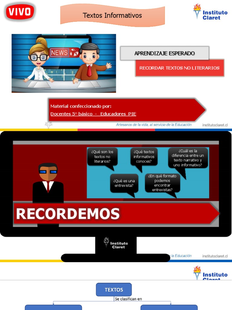 Texto Informativo | PDF | Información