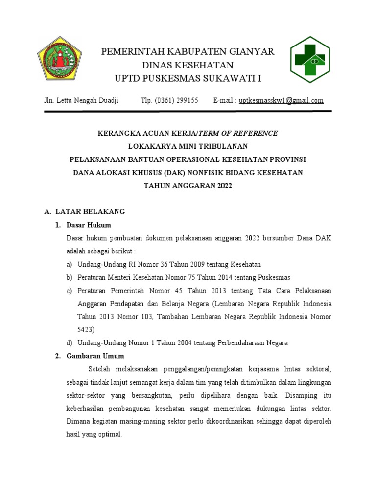 Kak Lokmin Linsek 2022 | PDF