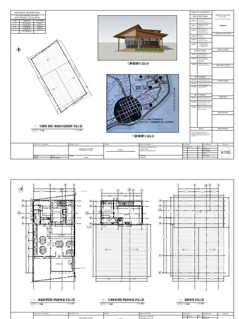 Siargao Homer Set | PDF | Building | Architectural Design