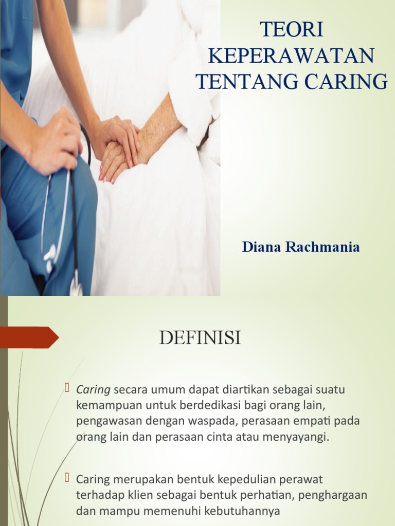 Teori Keperawatan Tentang Caring | PDF