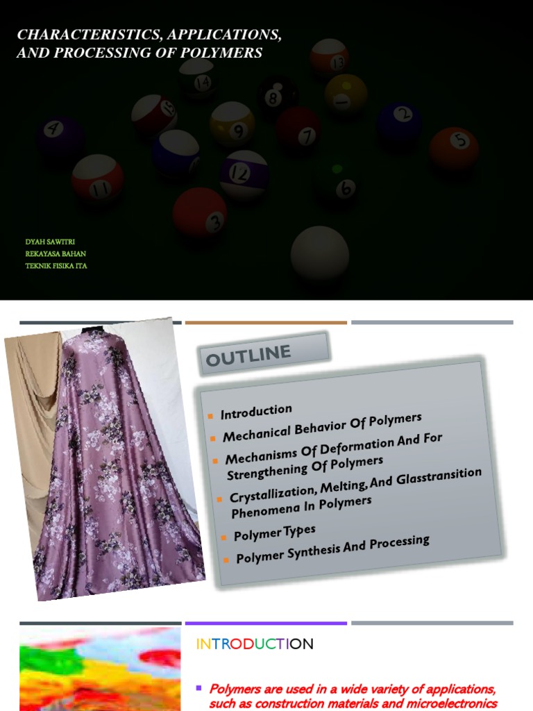 M5. Characteristics, Applications, of Polymer | Download Free PDF | Polymers | Deformation ...