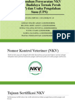 Proses Pengajuan Sertifikat NKV | PDF