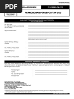 Jadual Pertama - Borang Permohonan Perakuan Bomba | PDF