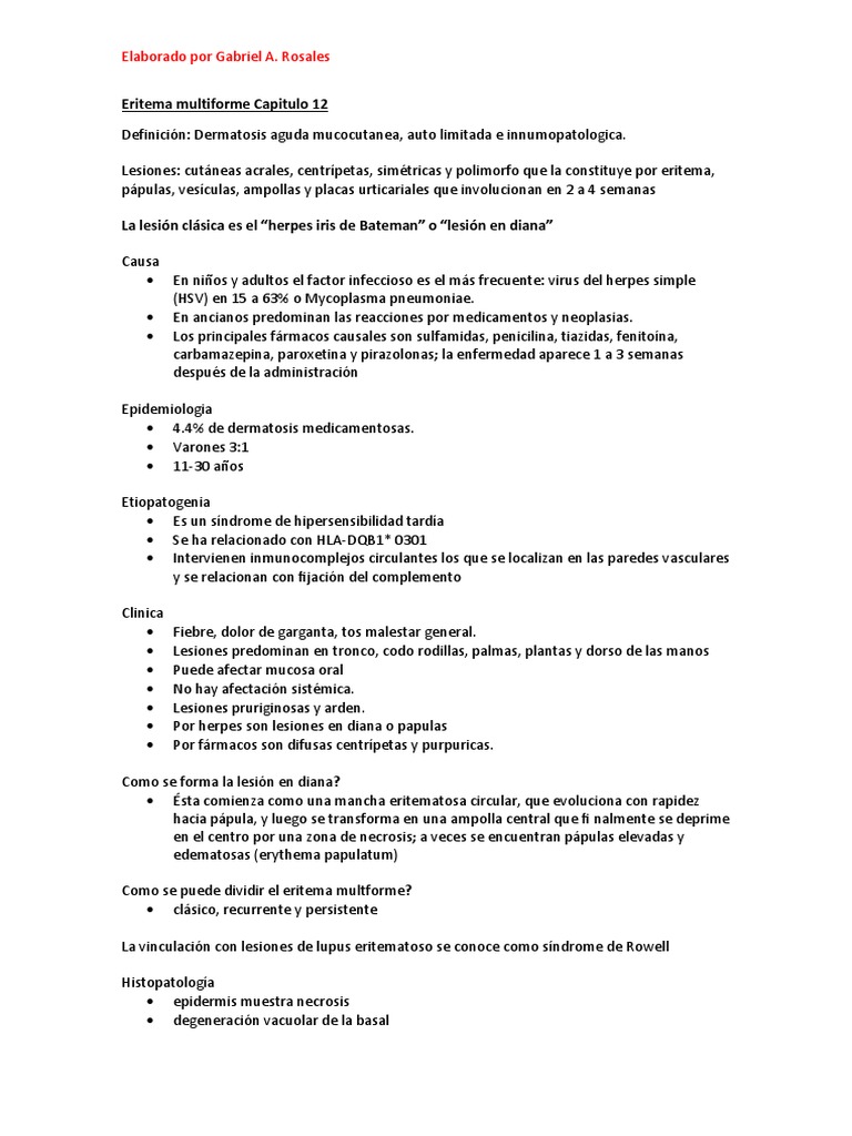Comprehensive overview of erythema multiforme, Stevens-Johnson syndrome ...